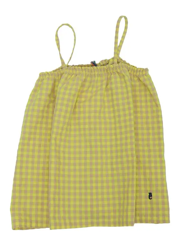 BOBO CHOSES Woven Vichy Top - Yellow