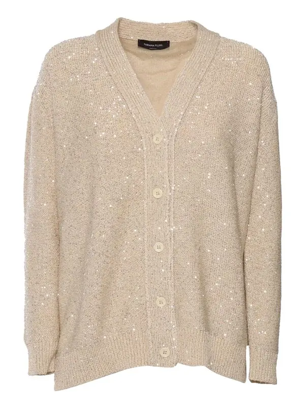 Fabiana Filippi Sequin Embellished Cardigan - Other