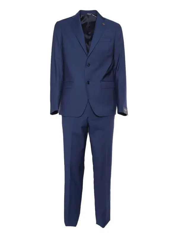 BRERAS Abito Uomo Mono Petto Tasca Pattina - Blu