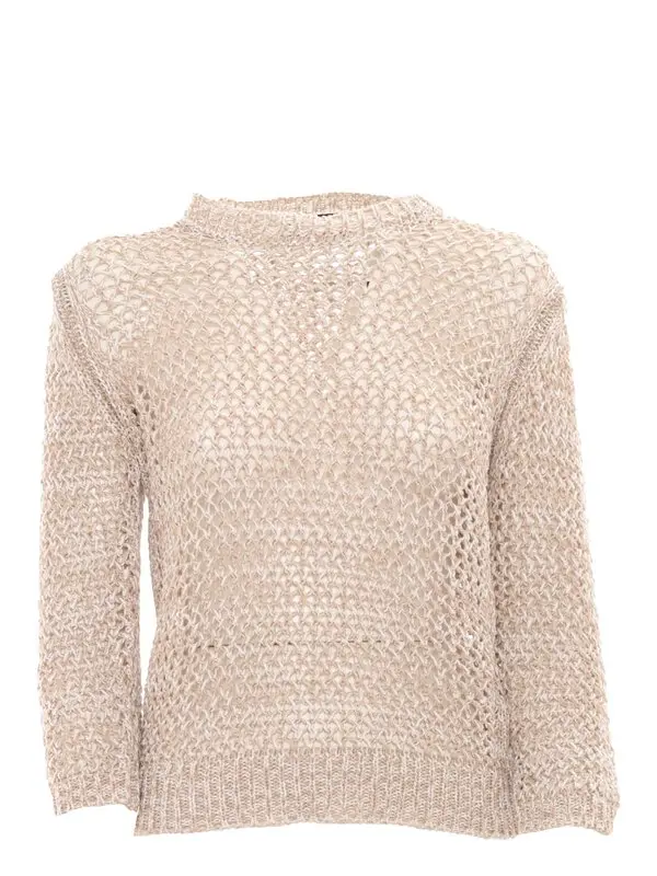 Fabiana Filippi Cotton Mesh Sweater - Other