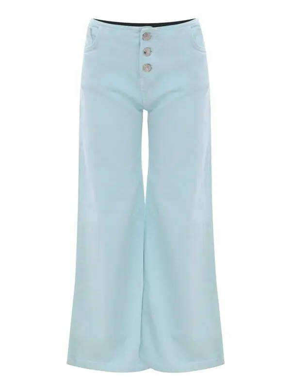 KOCCA Wide Leg Trousers - Blue