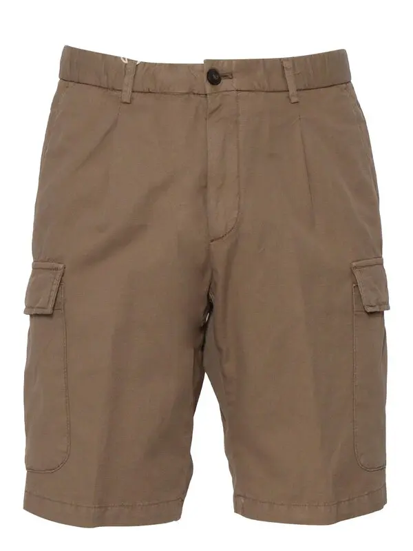 BRIGLIA Bermuda Shorts - Red