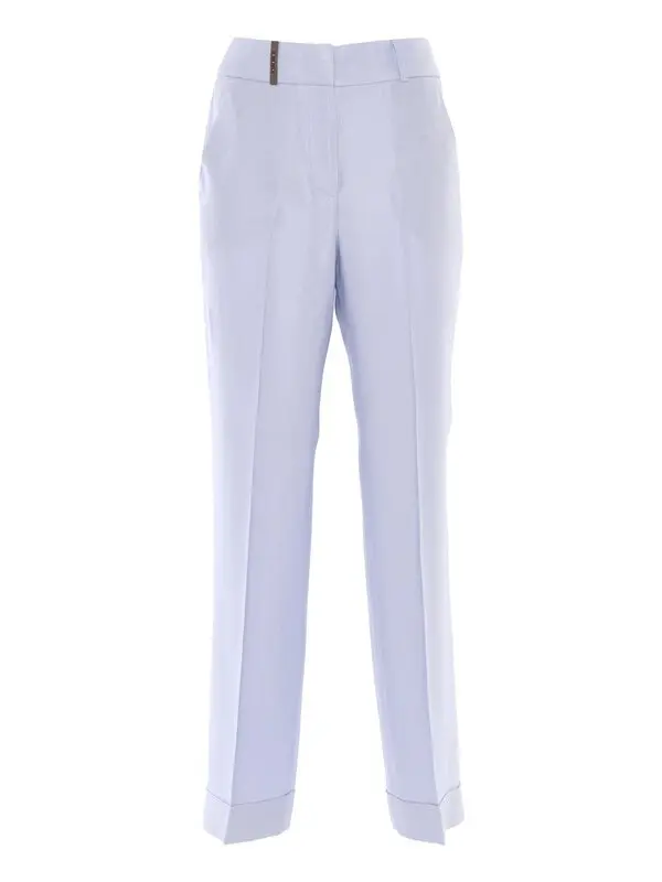 Peserico Trousers - Blue