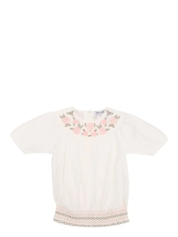 TARTINE & CHOCOLAT Tunique A Chemise - White