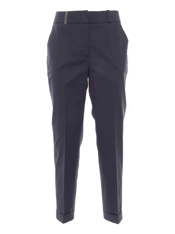 Peserico Trousers - Blu