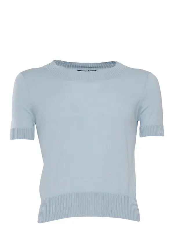 PHI FDL G.collo Mc Boxy Top - Blue