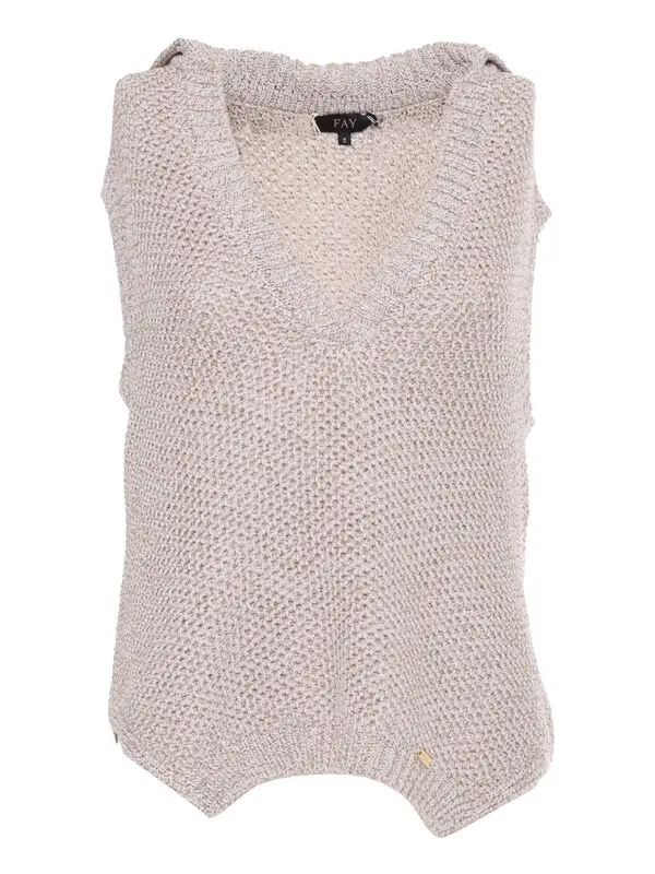 FAY Sleeveless Knit Gilet - Other