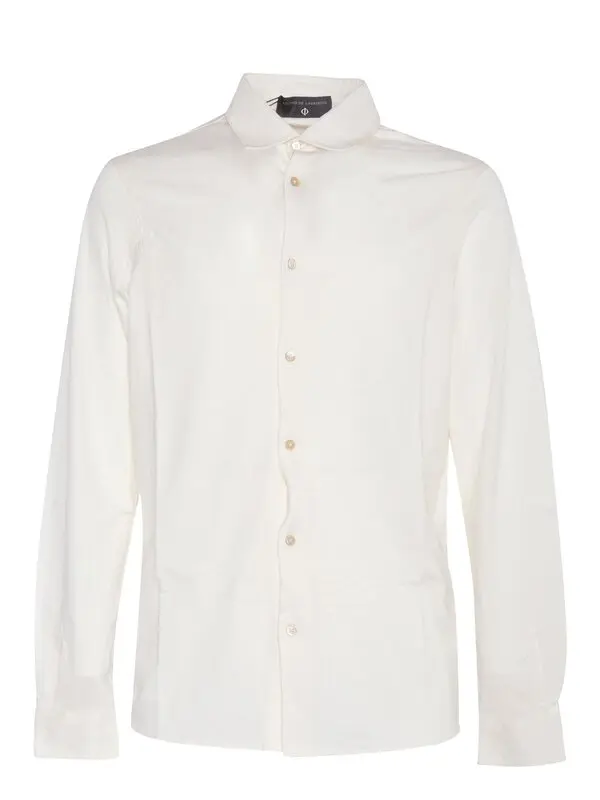 PHI FDL Basic Long Sleeve Shirt - White