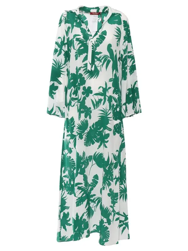 Max Mara Livrea Midi Dress - Green