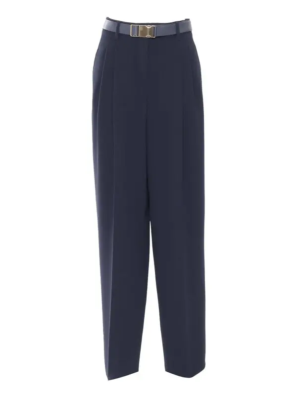 Max Mara Neottia Long Trouser - Blu