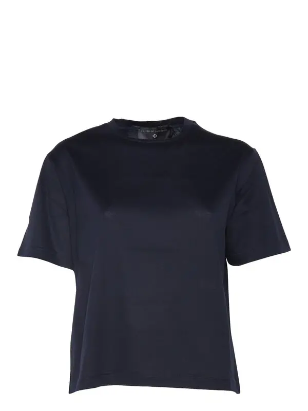 PHI FDL Boxy T-shirt - Blu