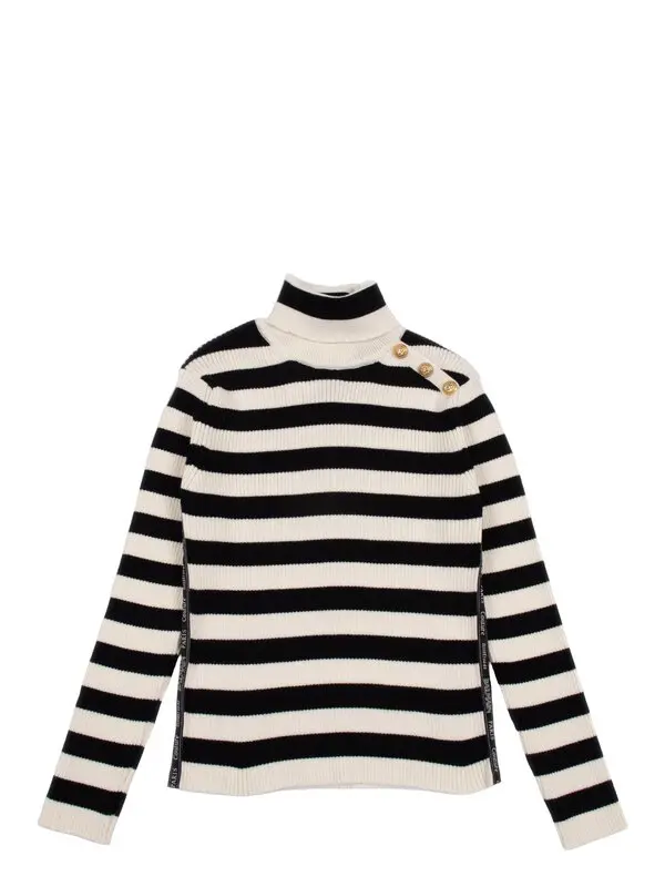Balmain Knit Jumper - White