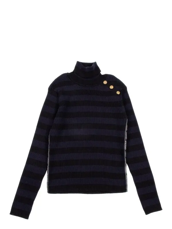 Balmain Knit Jumper - Red