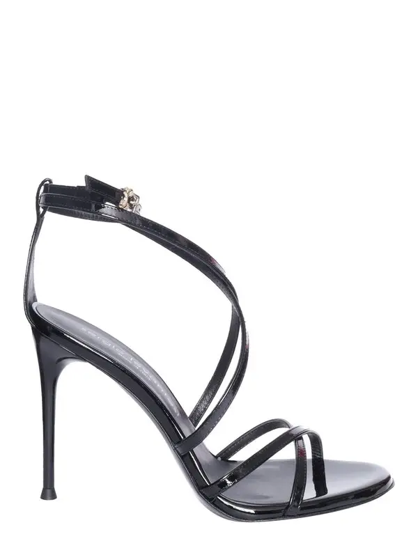 SERGIO LEVANTESI Rebel5 Paint Nero Sandals - Red
