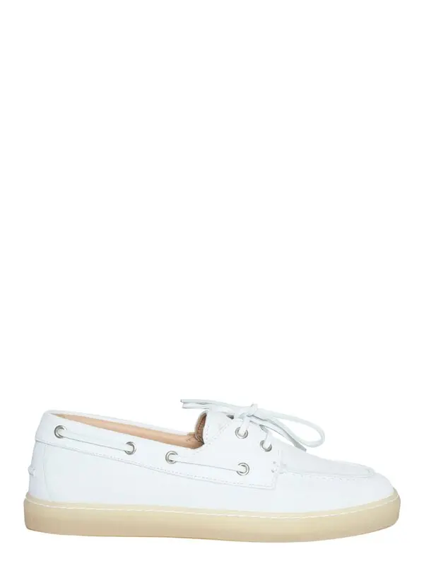 SUMMERY COPENHAGEN Nabuc Loafer - White