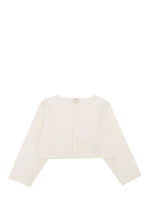 IL GUFO Tricot Cardigan - White