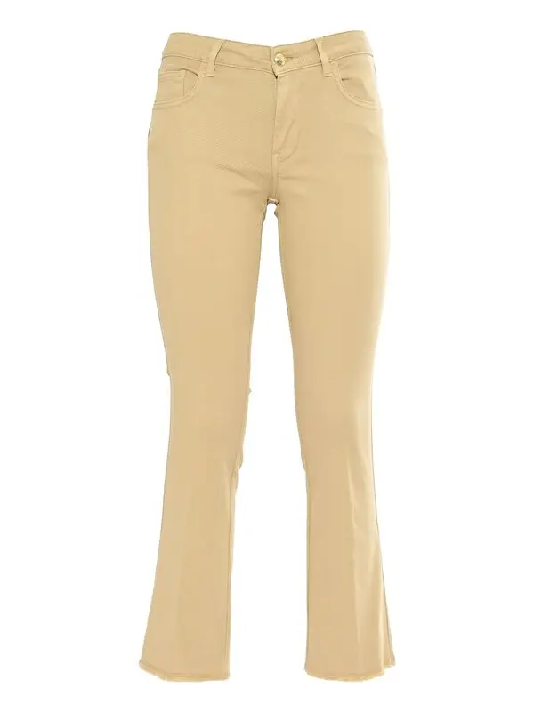 FAY Cropped Pant - Red