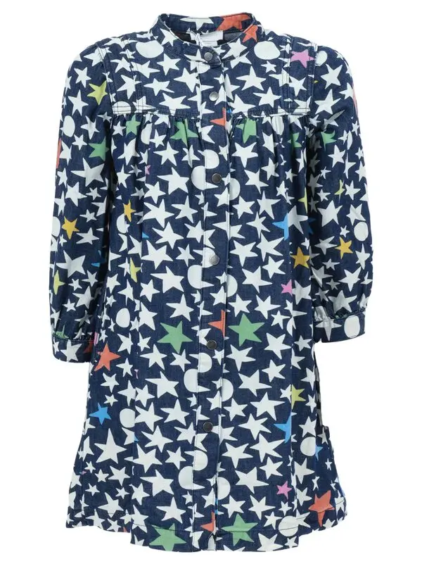 Stella McCartney Woven Dress - Blu