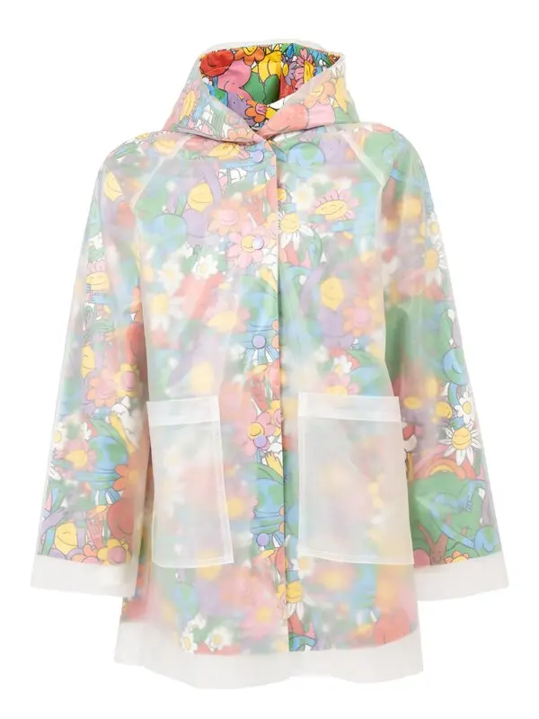 Stella McCartney Floral Printed Coat - Other, With A Wall Thickness