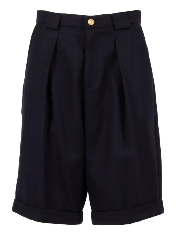 Balmain Tailored Suit Shorts - Blu