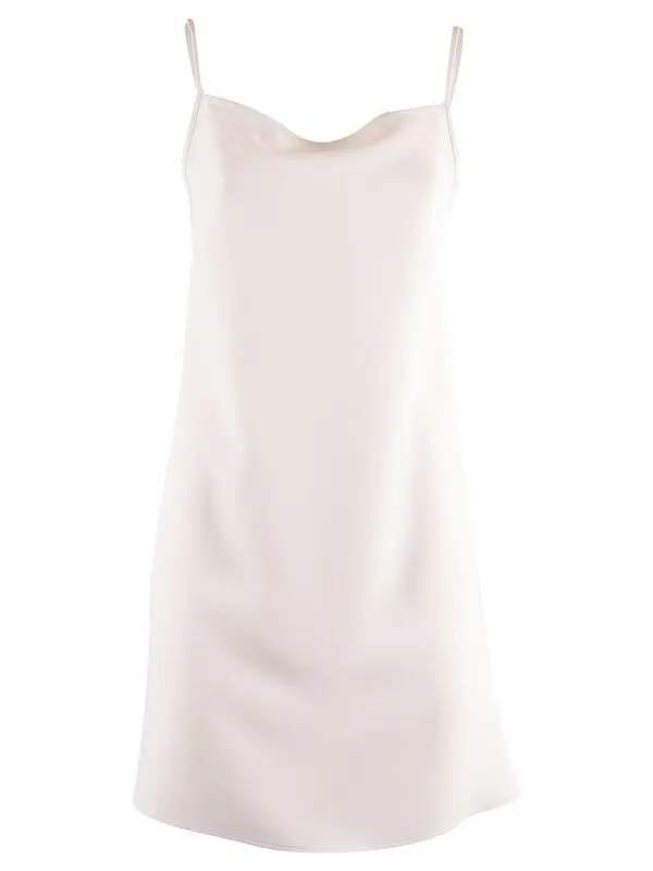 P.a.r.o.s.h Abito Slip Dress - White
