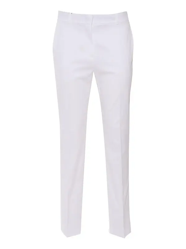 Max Mara David Long Trousers - White