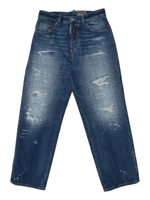 D SQUARED2 Dsquared2 Moose Lost Jeans - Blu