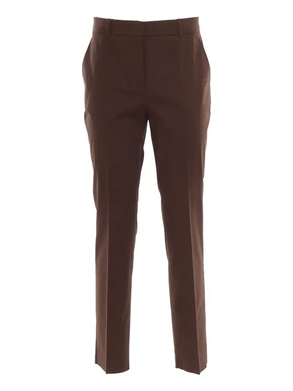 Max Mara David Long Trouser - Red