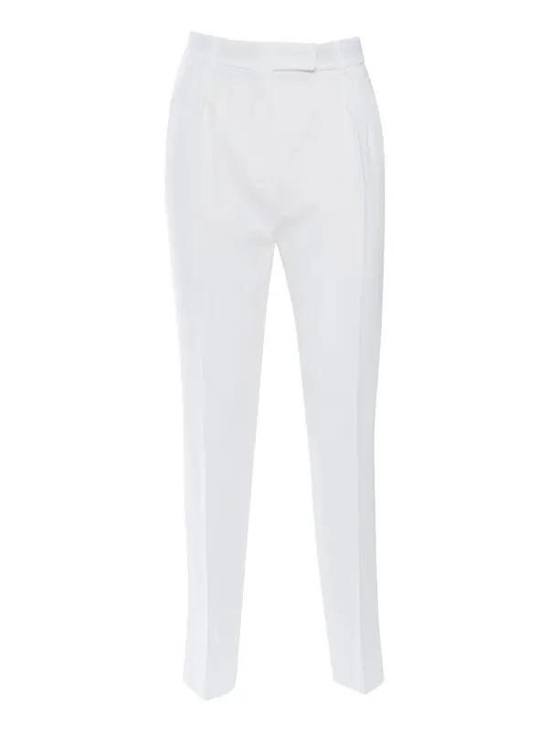 Max Mara Eguale Long Trousers - White