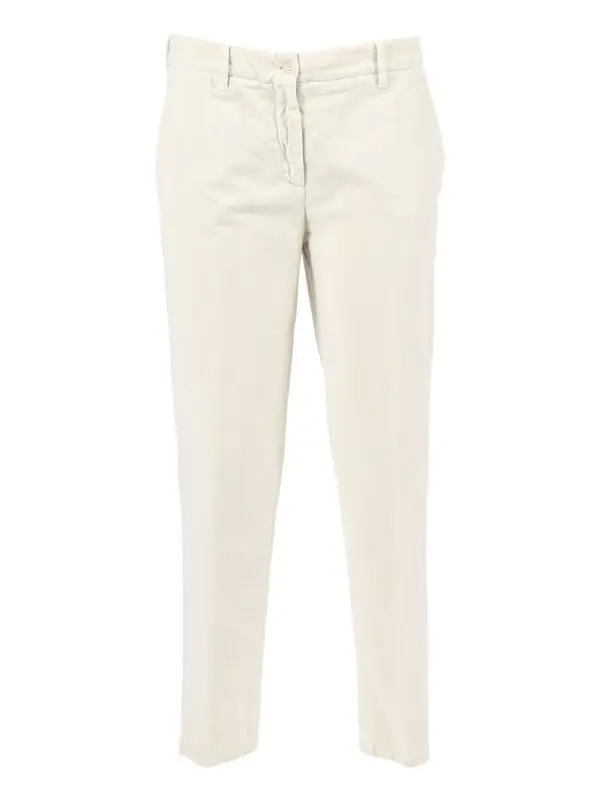 Aspesi Long Trousers - White