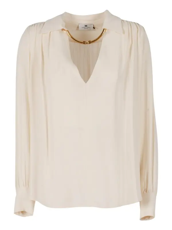 Elisabetta Franchi Shirt - White