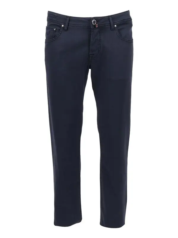 Jacob Cohen Slim Fit Nick Pants - Blu