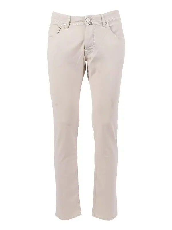 Jacob Cohen Slim Fit Pants - White