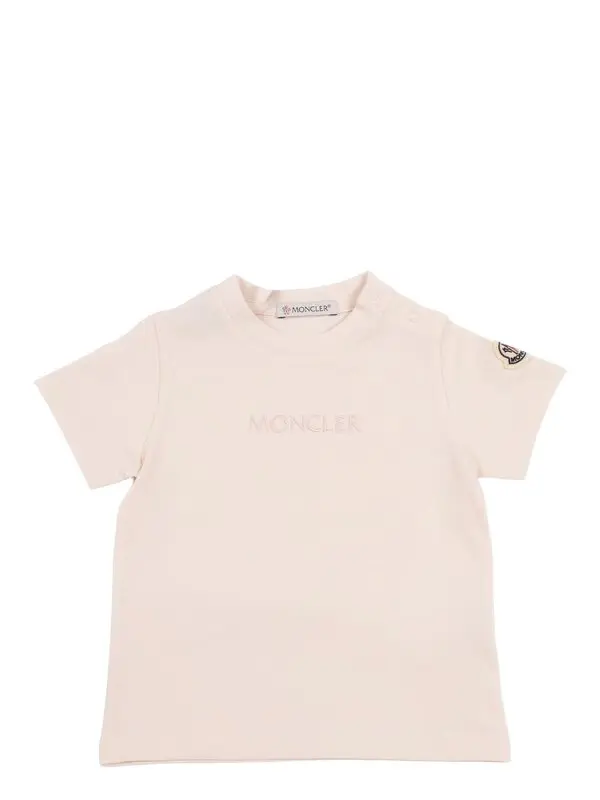 MONCLER BABY Short Sleeve T-shirt - Red