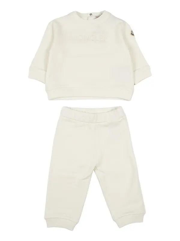 MONCLER BABY Natural Knitwear Clothing Ensemble - Other