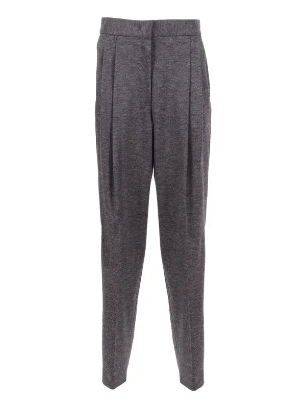 Fabiana Filippi Jersey Wool Trousers - Other