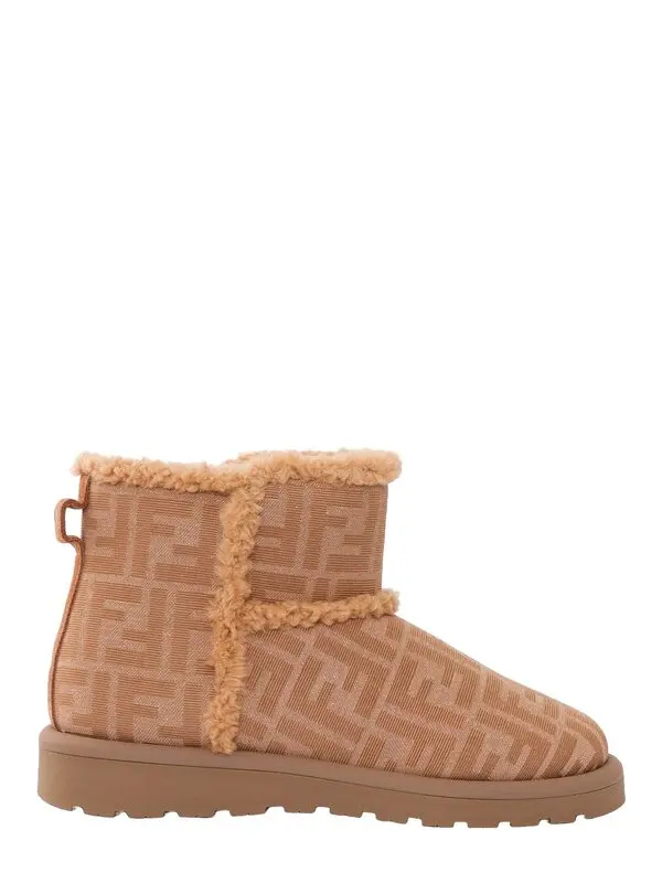 FENDI JR Jacquard Booties - Other