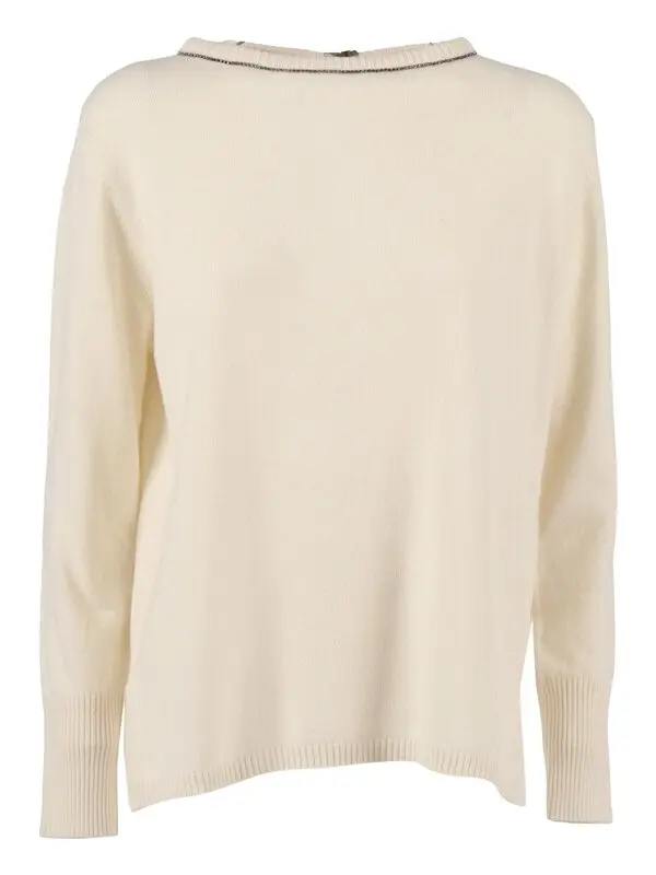 KANGRA Boatneck Top - White