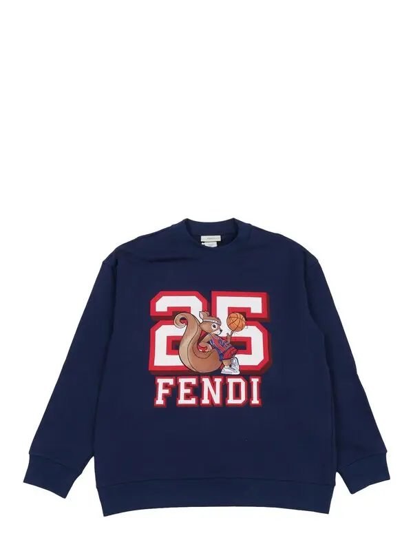 FENDI JR Felpa Felpa - Blu