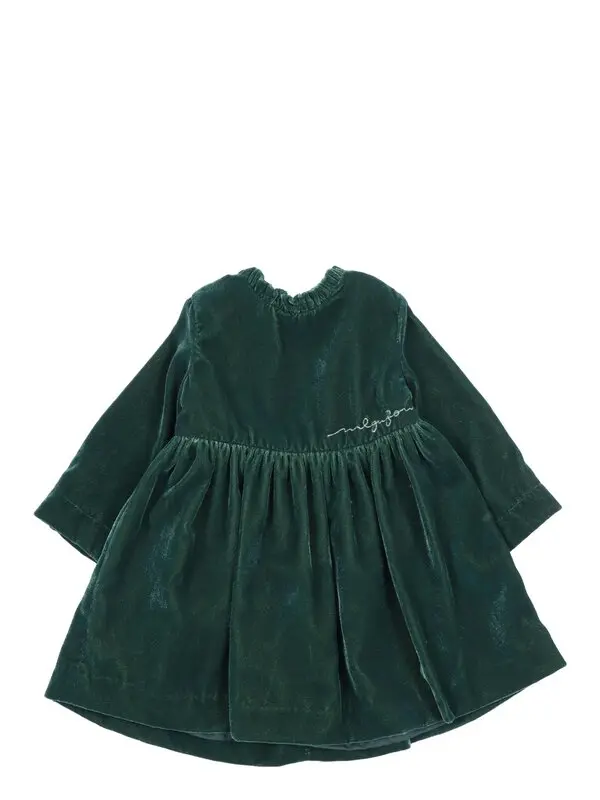 IL GUFO Long Sleeve Dress - Green