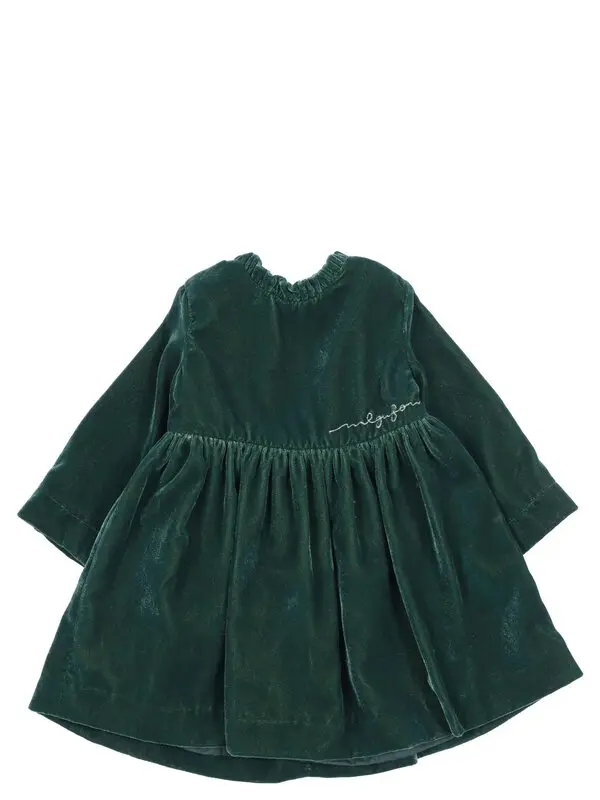 IL GUFO Long Sleeve Dress - Green