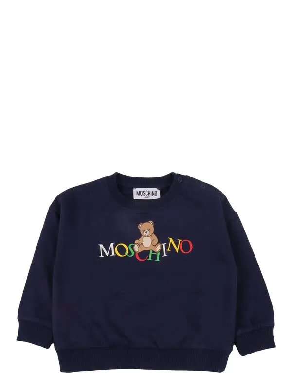 Moschino Crewneck Top - Blu