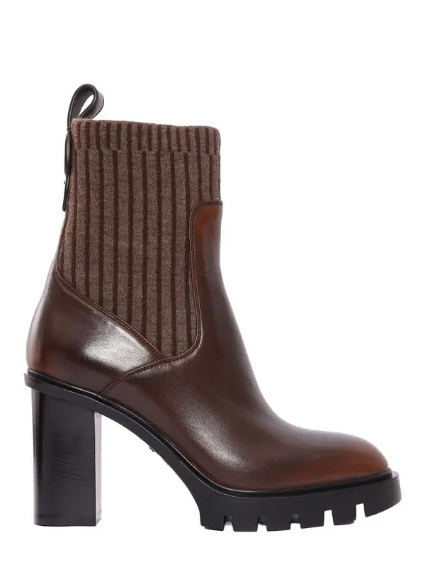 Santoni Ankle Boot - Red