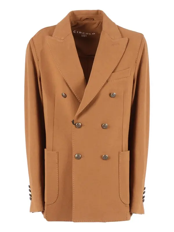 CIRCOLO 1901 Double-breasted Jacket - Red