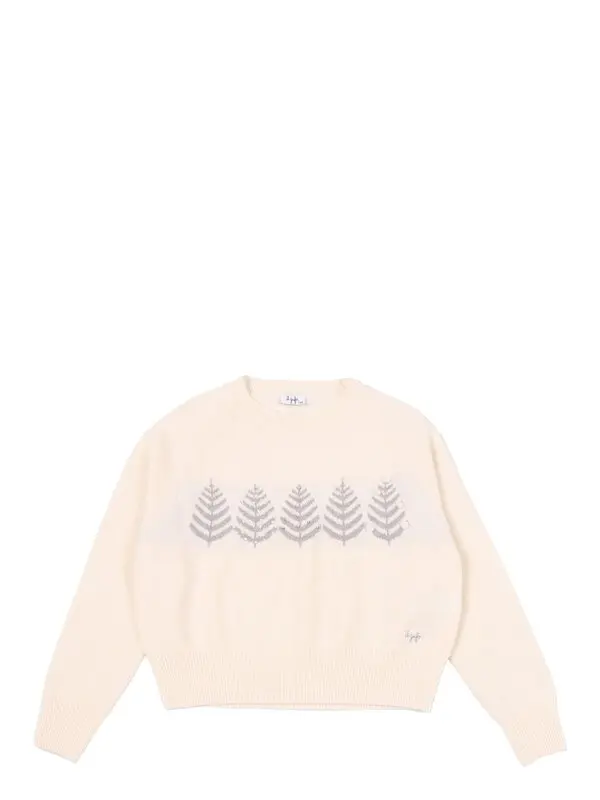 IL GUFO Tricot Knit Top - White