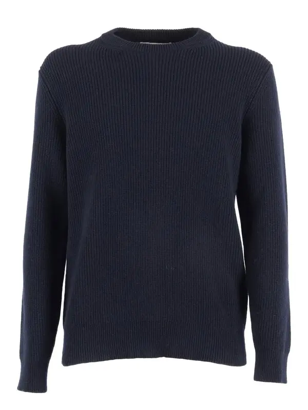 BALLANTYNE Crewneck Pullover - Blu