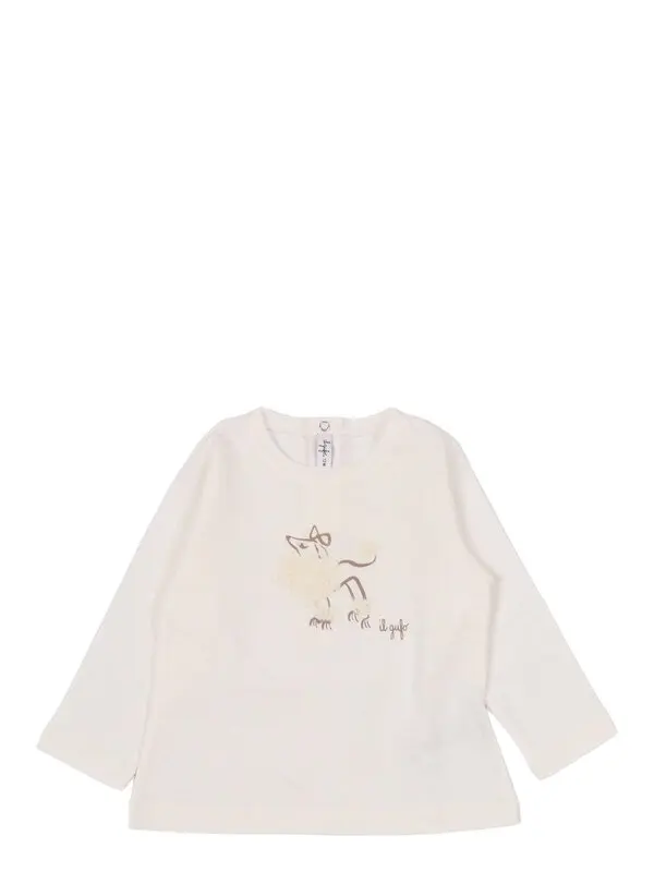 IL GUFO Long Sleeve T-shirt - White
