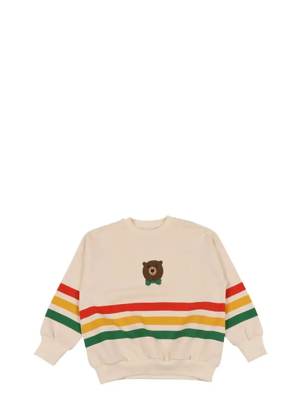 MINI RODINI Bear Stripe Sweatshirt - Other