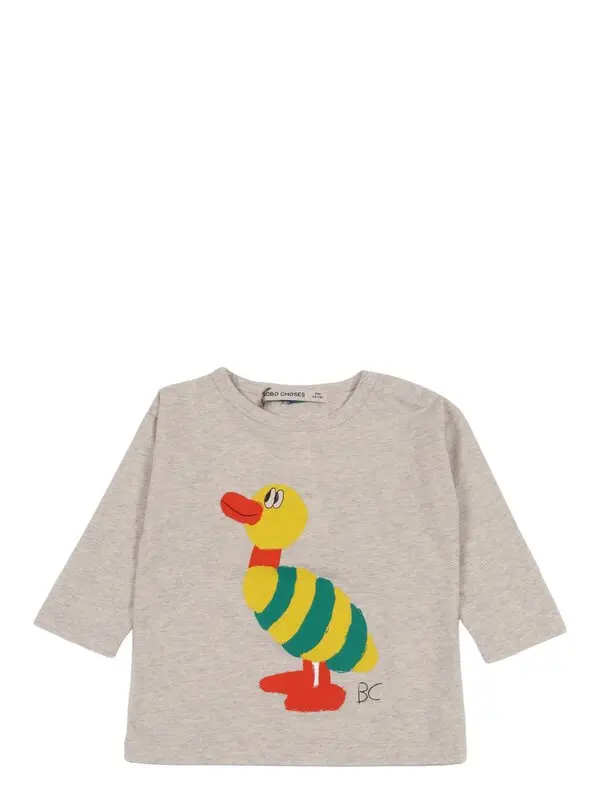 BOBO CHOSES Striped Duck T-shirt - Other