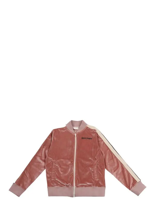 Palm Angels Pa Chenille Track Jacket - Red